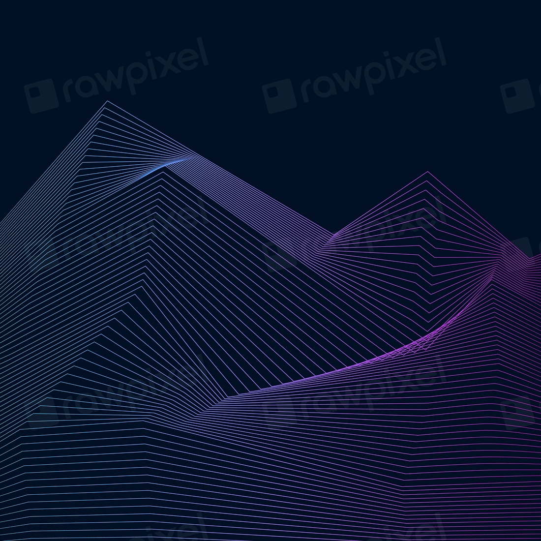 Data visualization dynamic wave pattern | Premium Vector - rawpixel