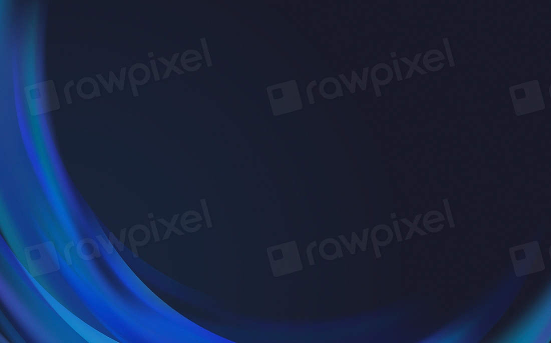 Blue light wave border background | Free Vector - rawpixel