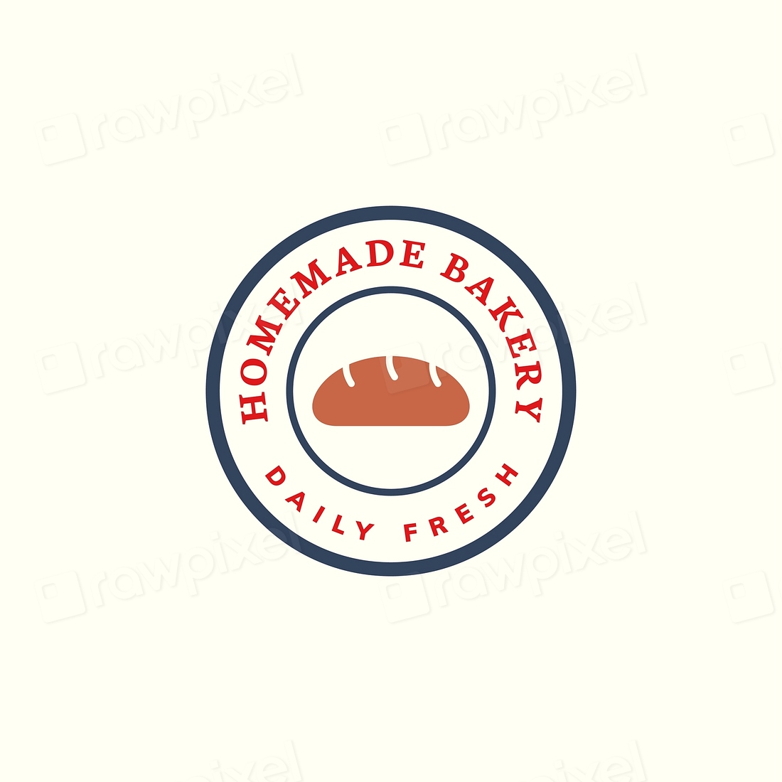 Homemade bakery banner icon illustration | Free Vector - rawpixel