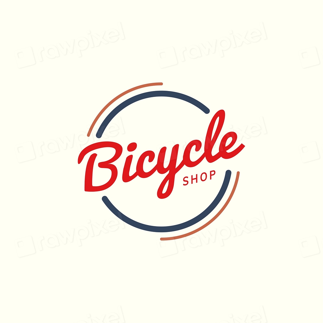 Bicycle shop logo design vector | Free Vector - rawpixel