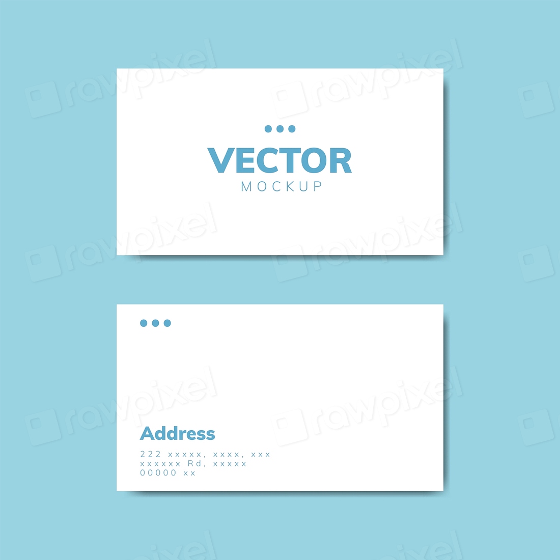 Business card design mockup vector | Premium Vector - rawpixel