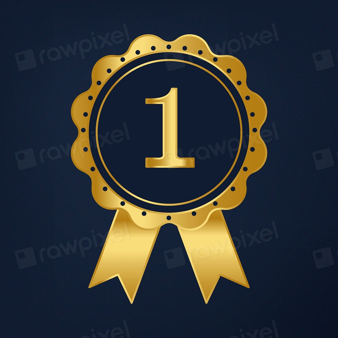 First prize ribbon award vector | Premium Vector - rawpixel