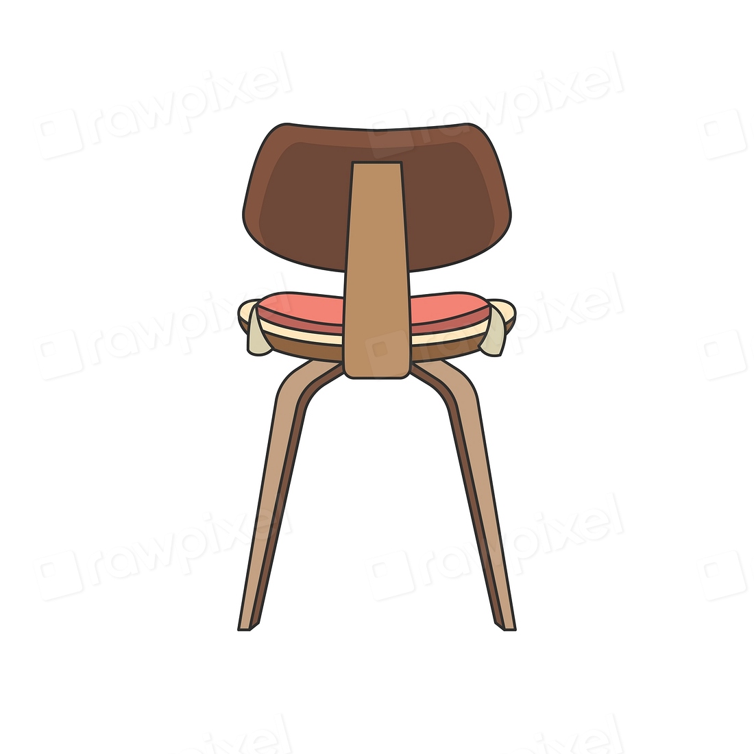Illustration back chair | Premium Vector - rawpixel