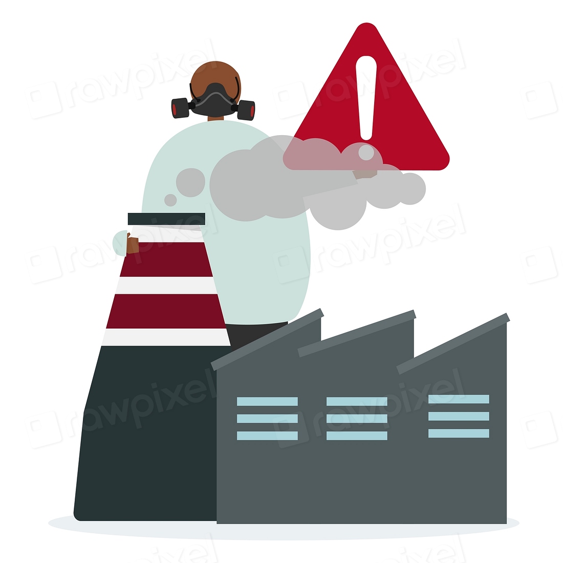 Factory air pollution and hazards | Premium Photo - rawpixel