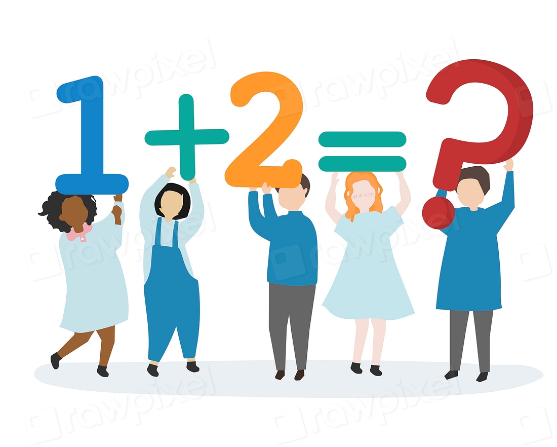 Kids learning numbers and mathematics | Premium Vector - rawpixel
