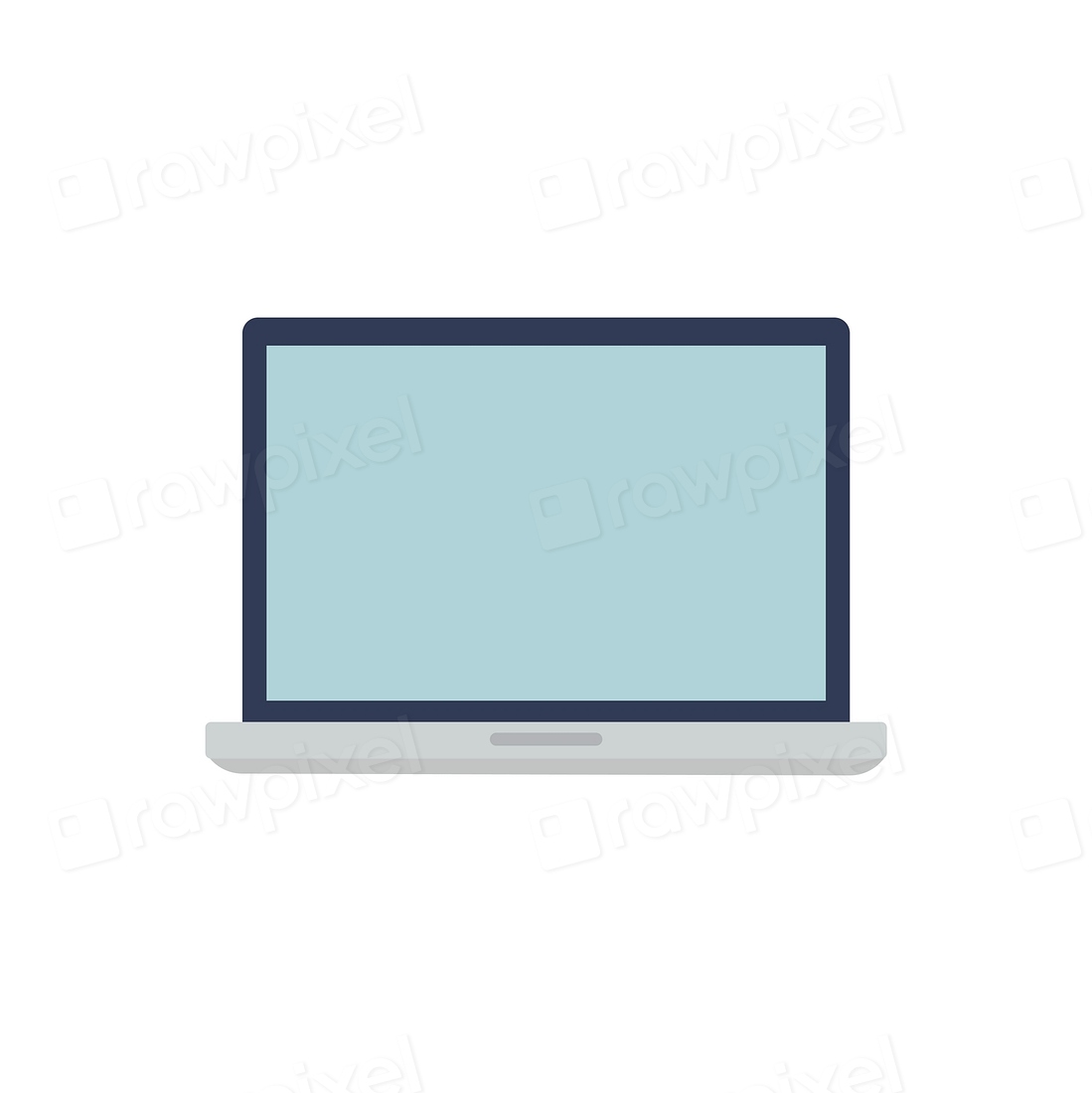 Blank screen laptop graphic illustration | Premium Vector - rawpixel