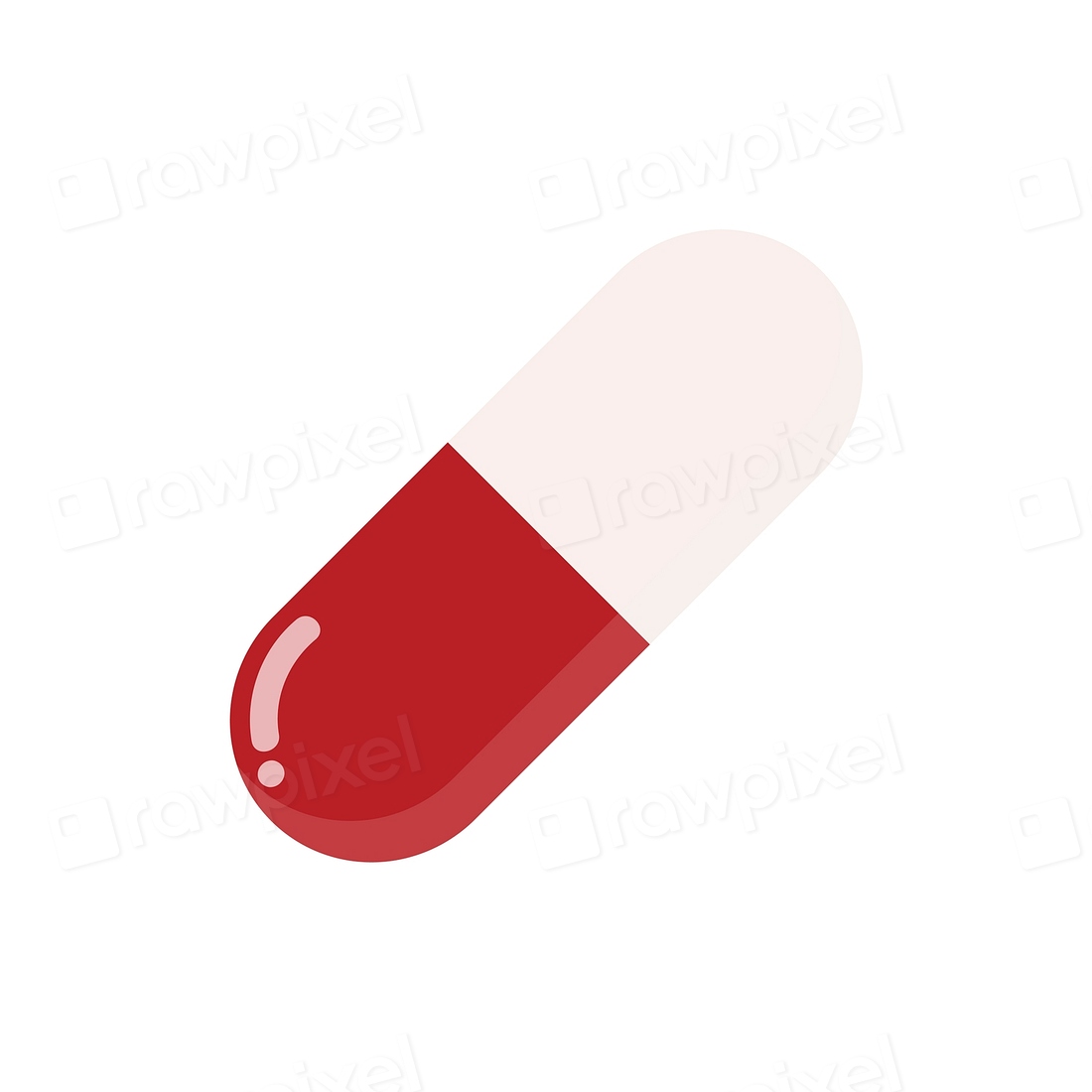 Oval medicinal tablet isolated graphic | Premium Vector - rawpixel