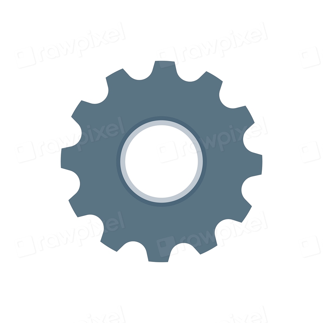Cogwheel isolated icon graphic illustration | Premium Vector - rawpixel