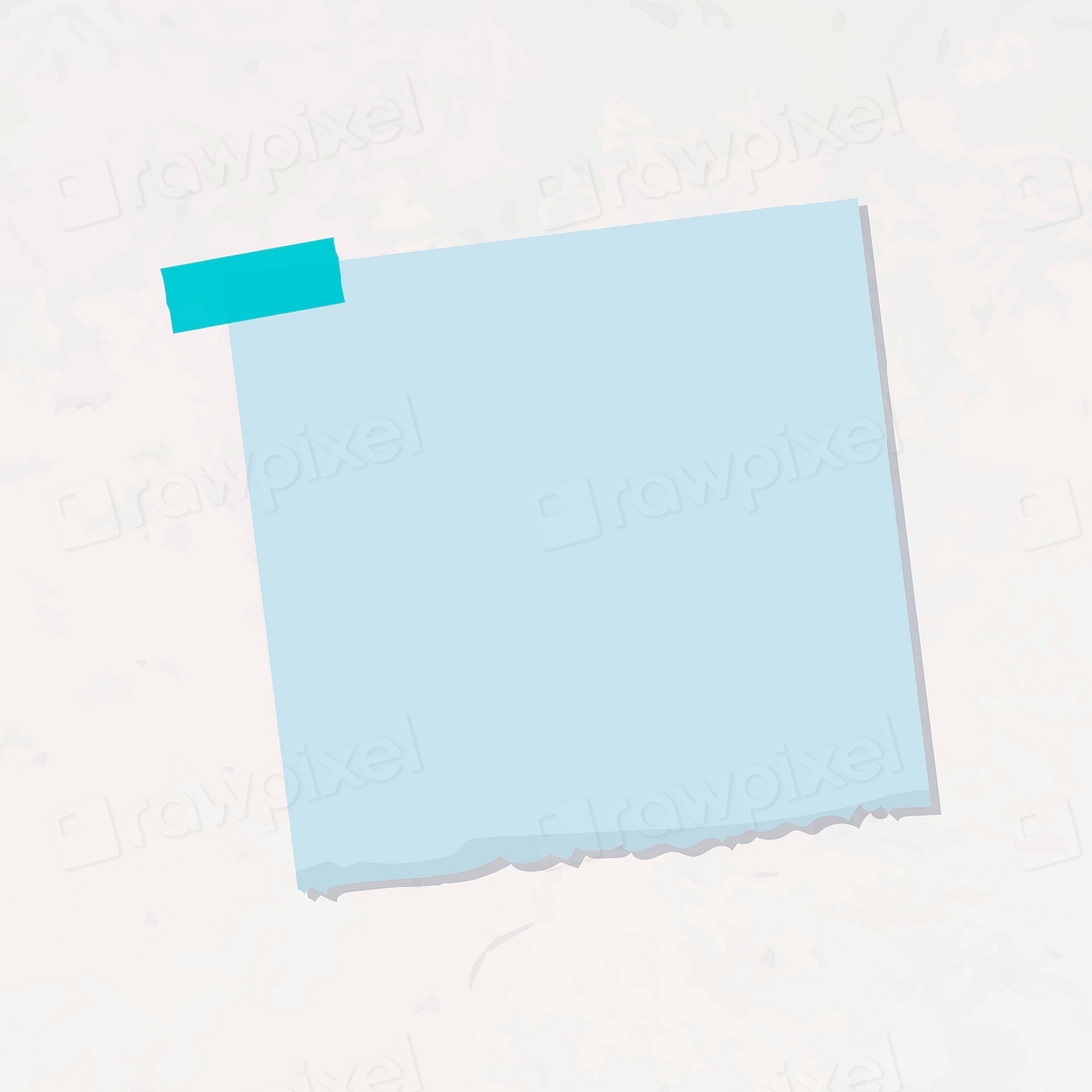 Blank light blue notepaper journal | Premium Vector - rawpixel