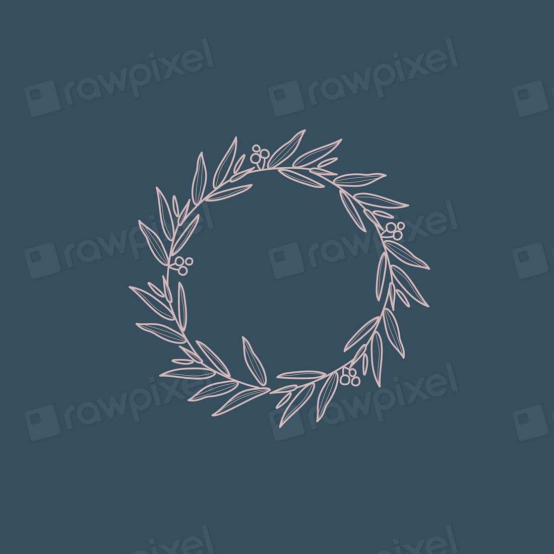 Botanical frame design element vector | Premium Vector - rawpixel