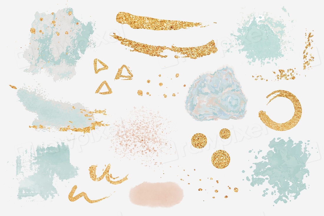Paint splatter design elements set | Premium Vector - rawpixel