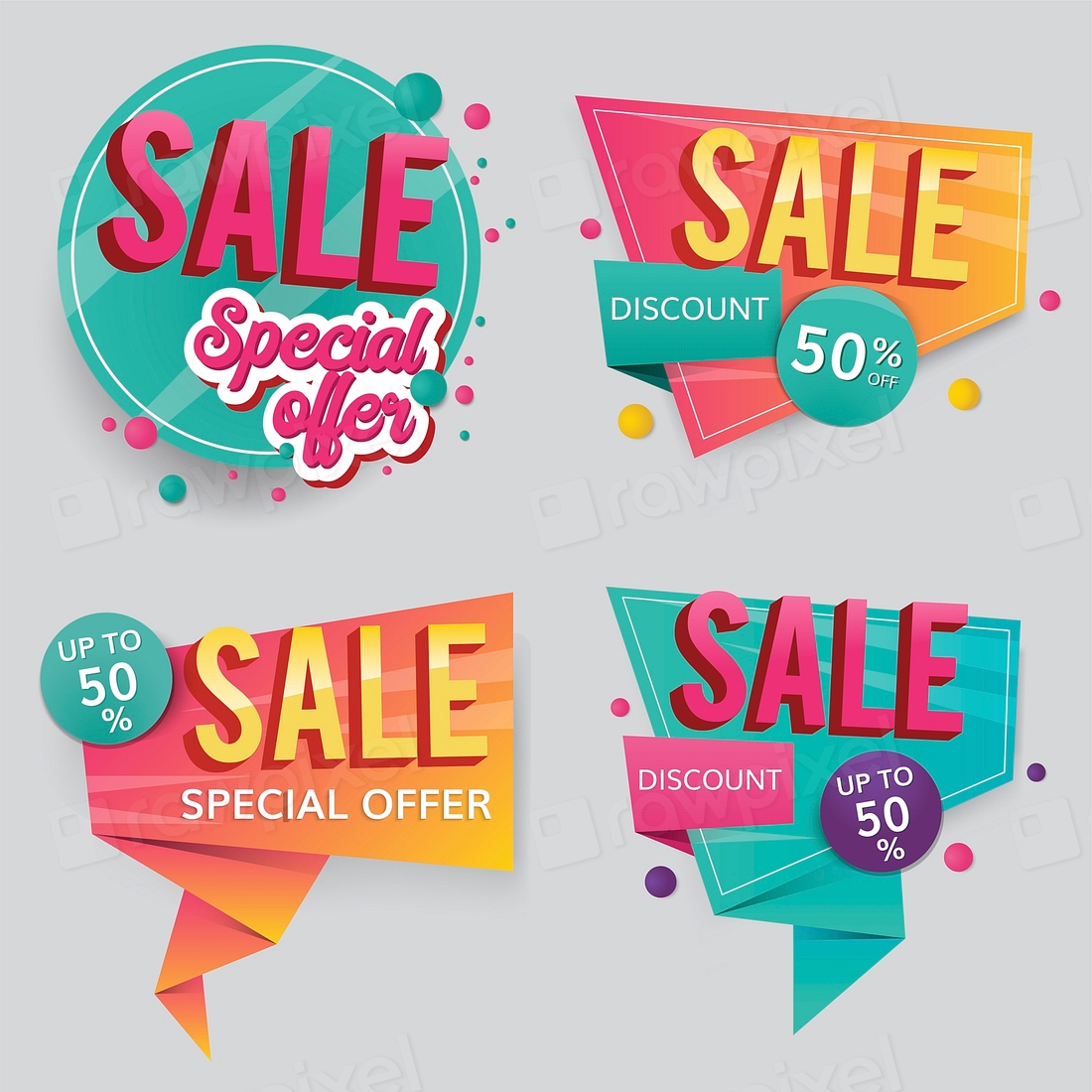 Shop sale and promotion advertisement | Premium Vector - rawpixel