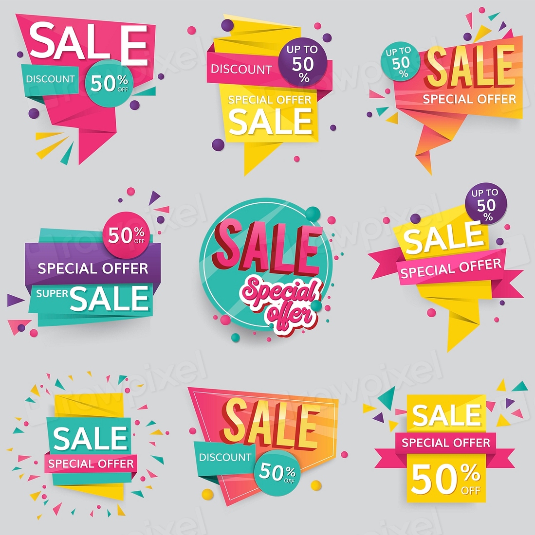 Shop sale and promotion advertisement | Premium Vector - rawpixel