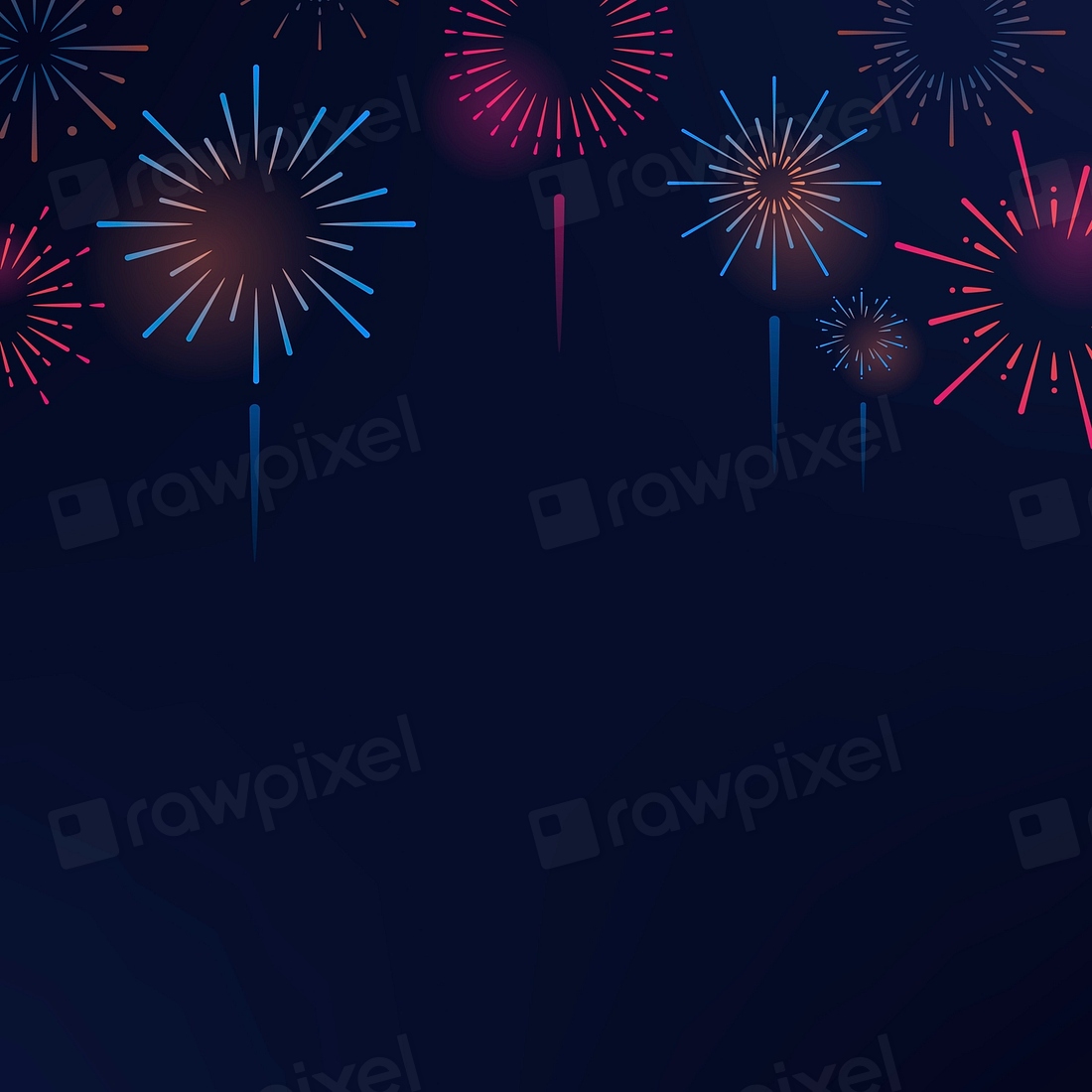 Firework explosions background design vector | Premium Vector - rawpixel