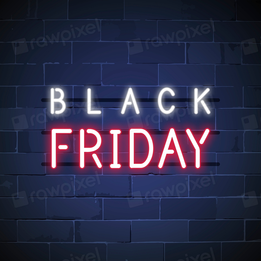 Black Friday neon sign vector | Premium Vector - rawpixel