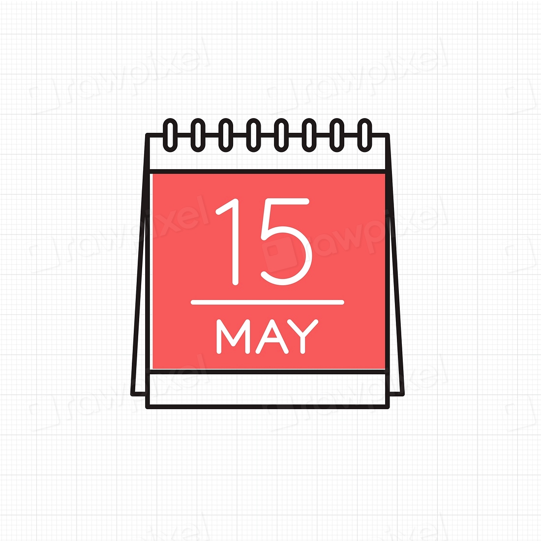 Vector of calendar icon | Premium Vector - rawpixel