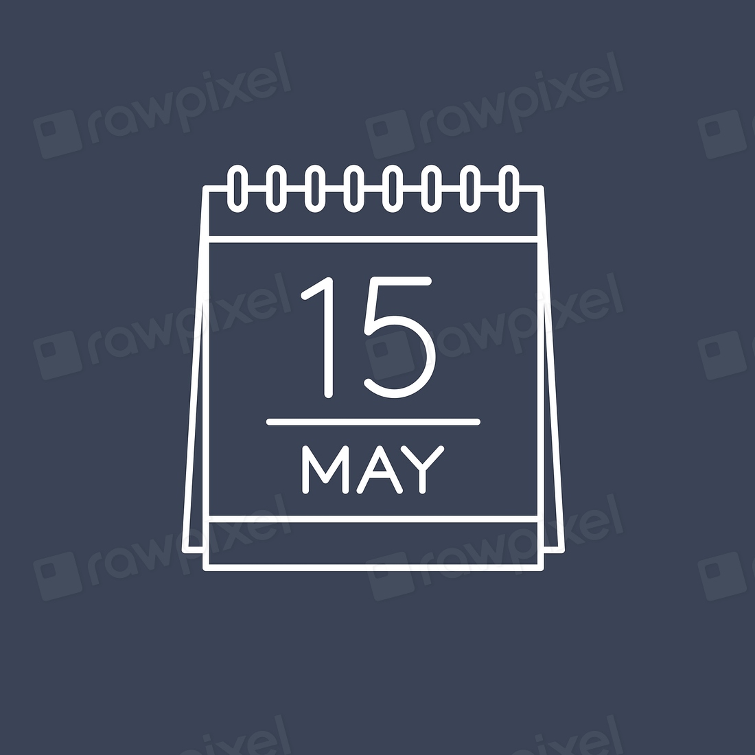 Vector of calendar icon | Free Vector - rawpixel