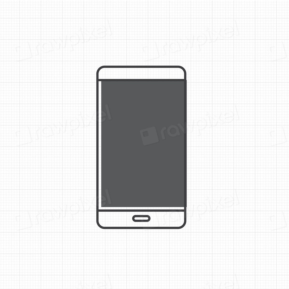 Vector of mobile phone icon | Premium Vector - rawpixel
