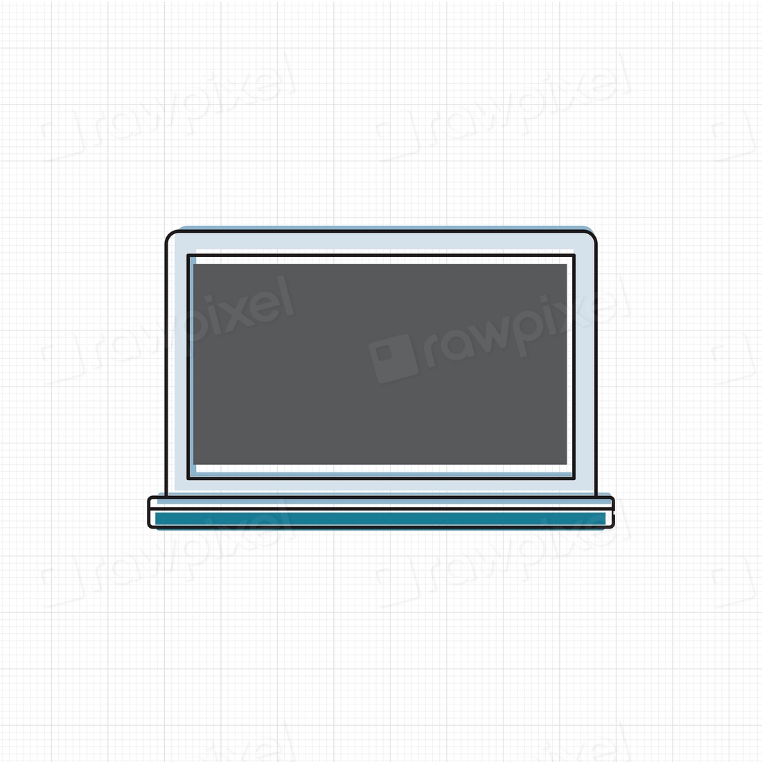 Vector of computer digital device | Premium Vector - rawpixel
