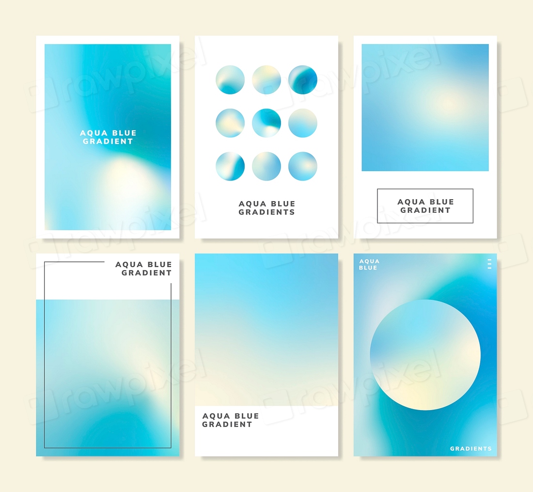 Blue holographic gradient background design | Premium Vector - rawpixel