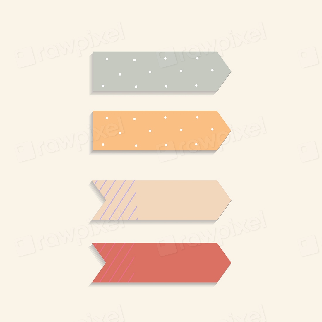 Colorful sticky reminder note papers | Premium Vector - rawpixel