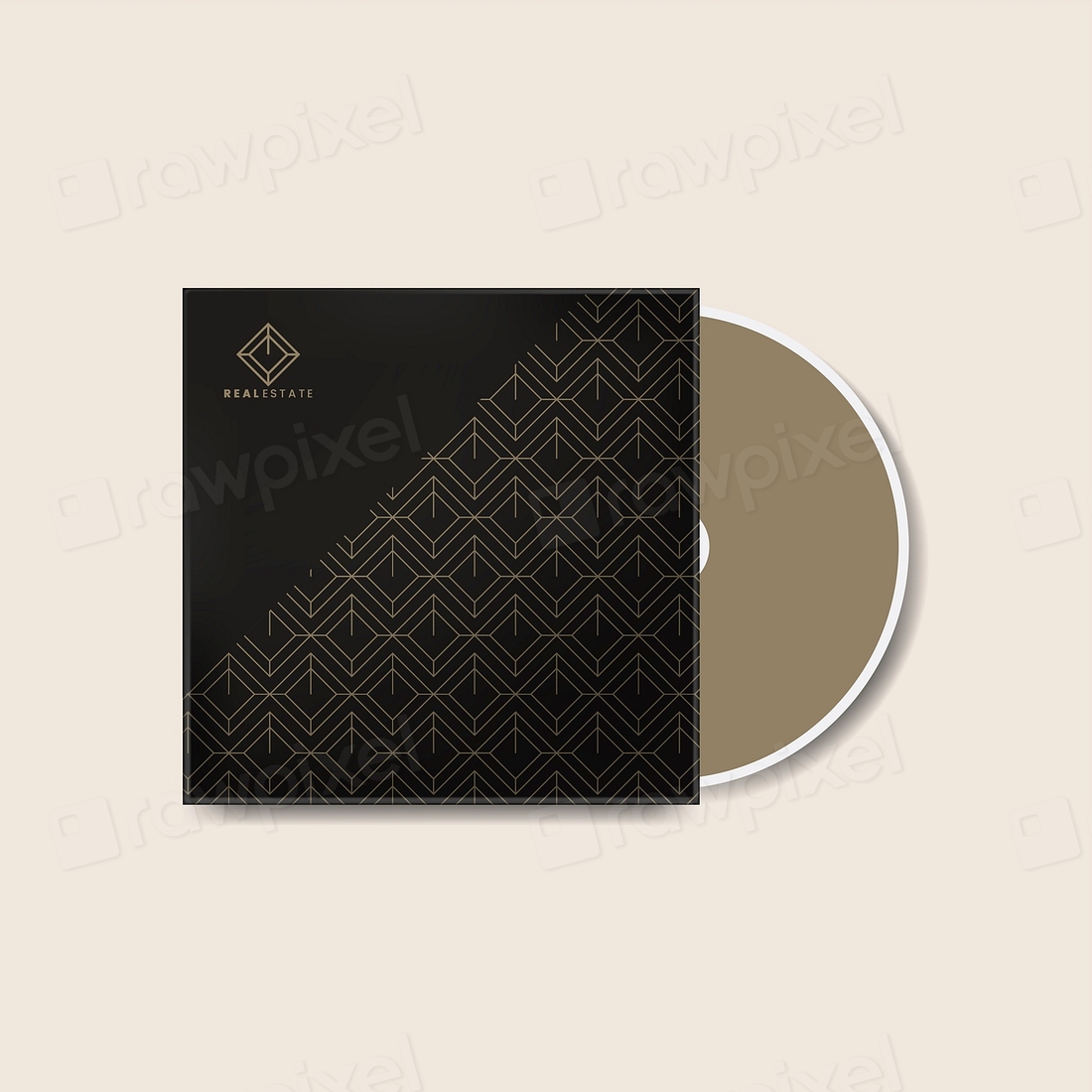 Layout cd package mockup vector | Premium Vector - rawpixel