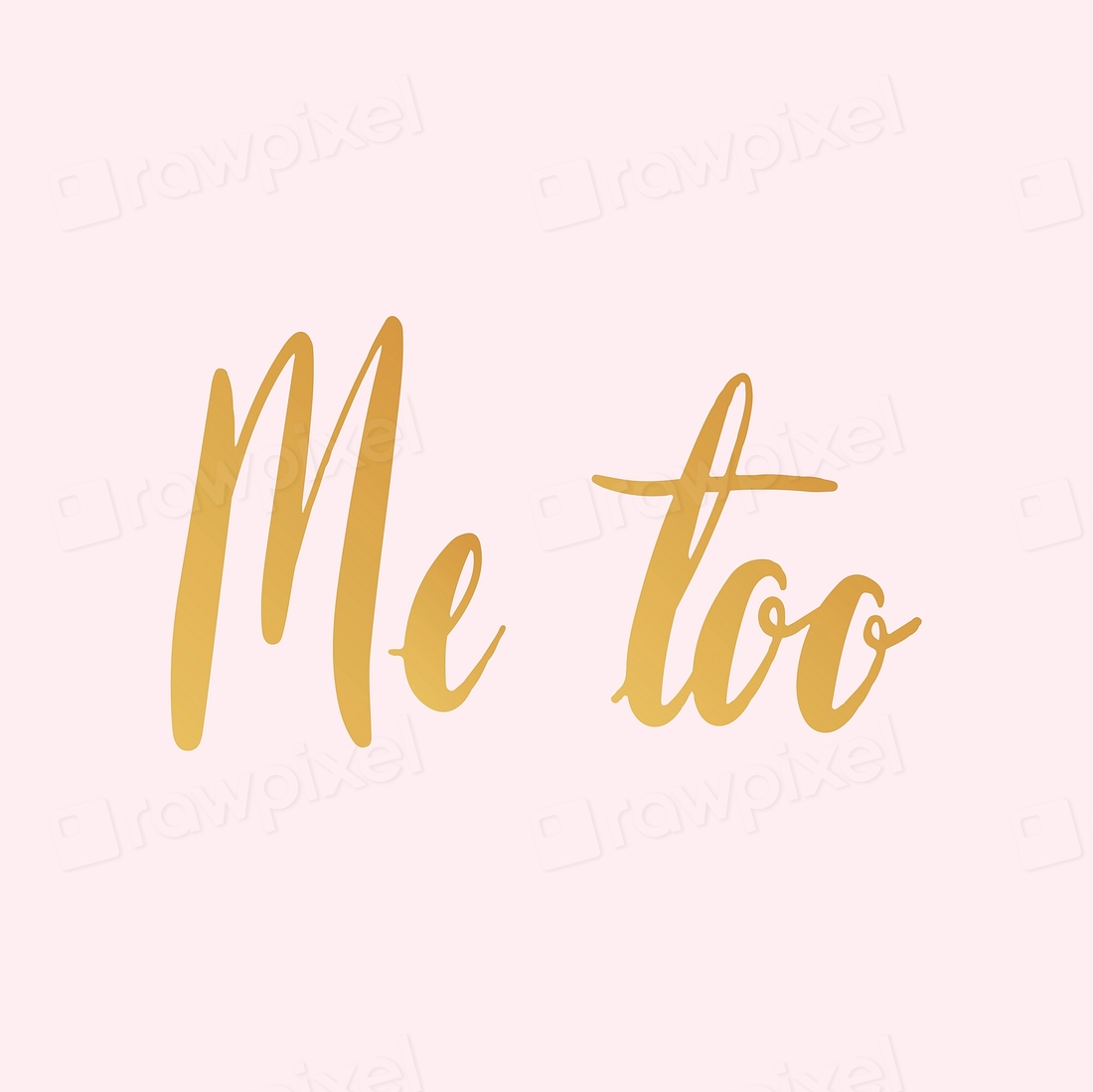 Me too movement typography style | Premium Vector - rawpixel