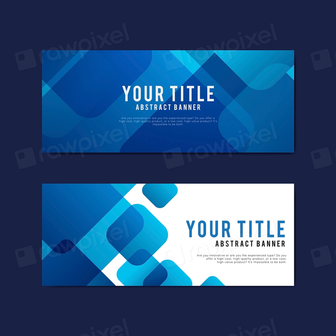 Colorful and abstract banner design | Premium Vector - rawpixel