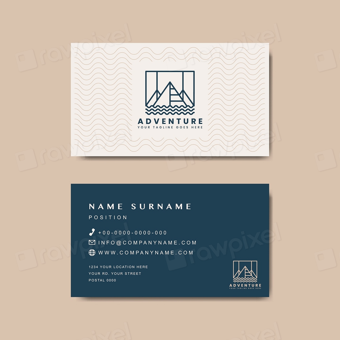 Premium business card design mockup | Premium Vector - rawpixel