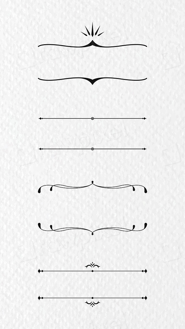 Vintage line frame collection vector | Premium Vector - rawpixel
