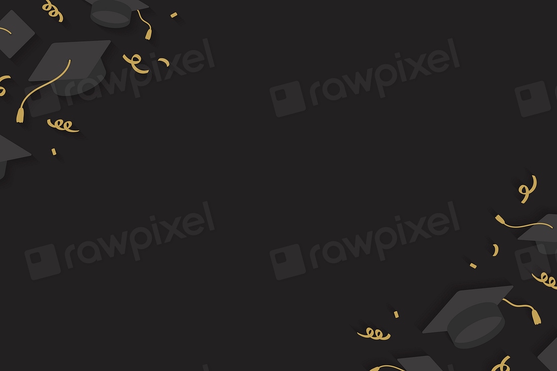 Graduation background mortar boards vector | Premium Vector - rawpixel