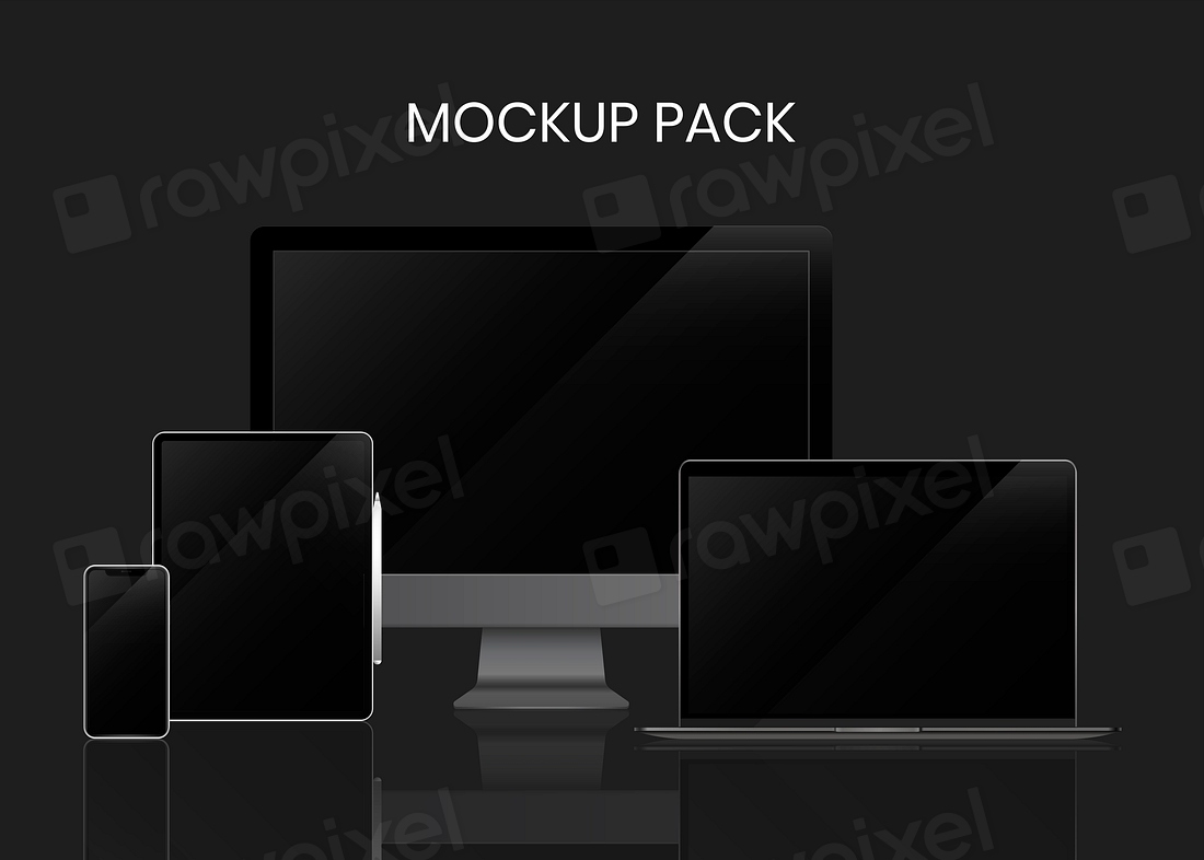 Digital modern devices mockup pack | Premium Vector - rawpixel