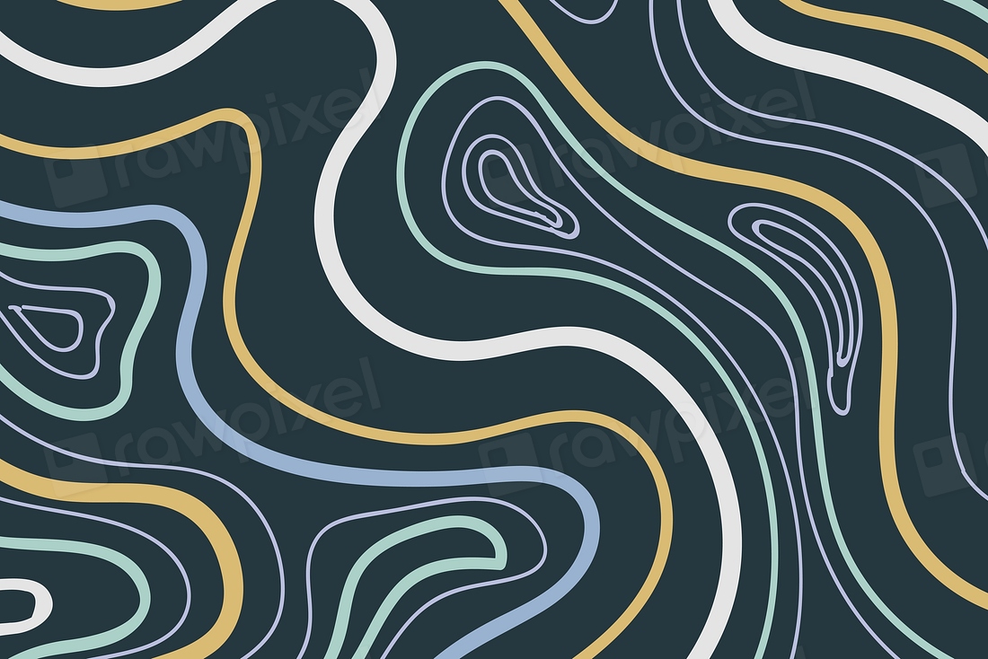 Swirly element patterned vector background | Premium Vector - rawpixel