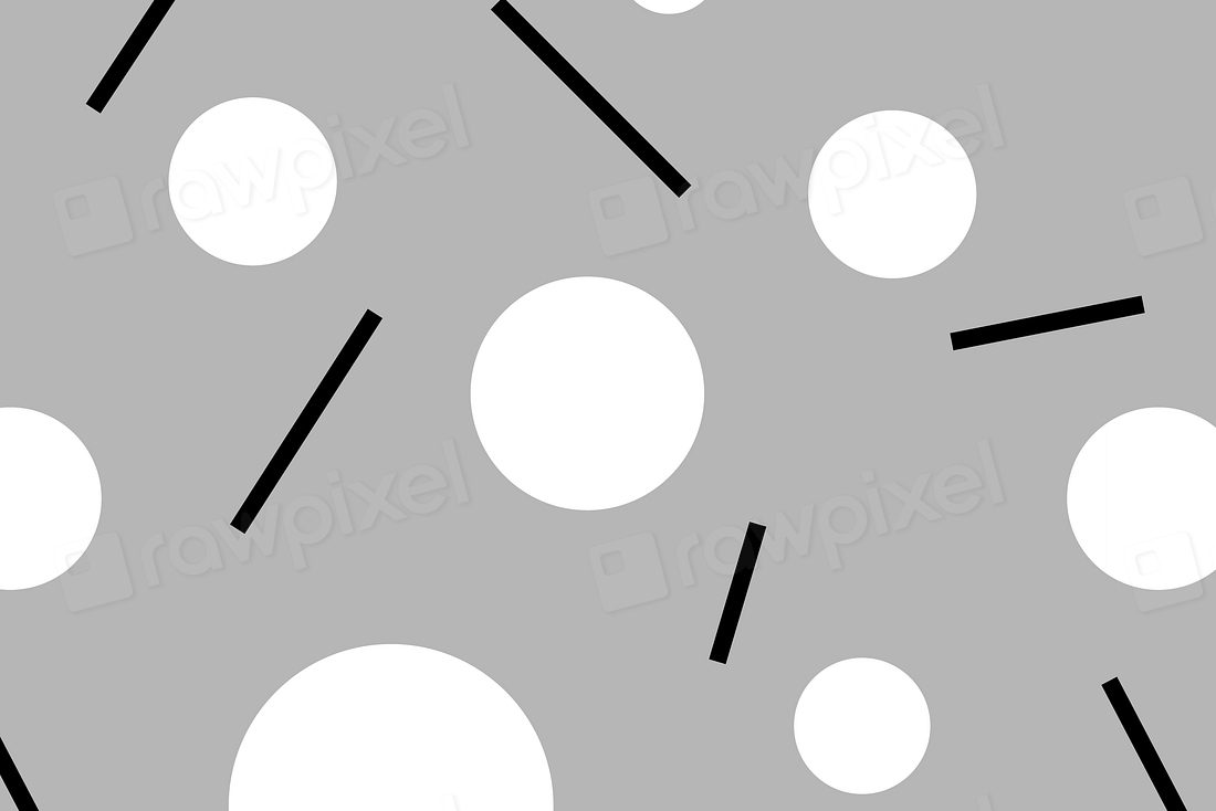 Gray Memphis patterned background vector | Free Vector - rawpixel