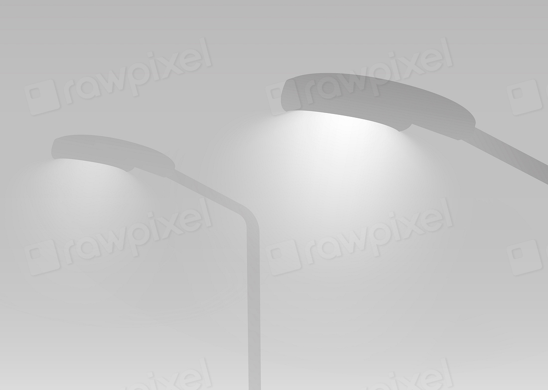 Gray road light glowing vector | Premium Vector - rawpixel