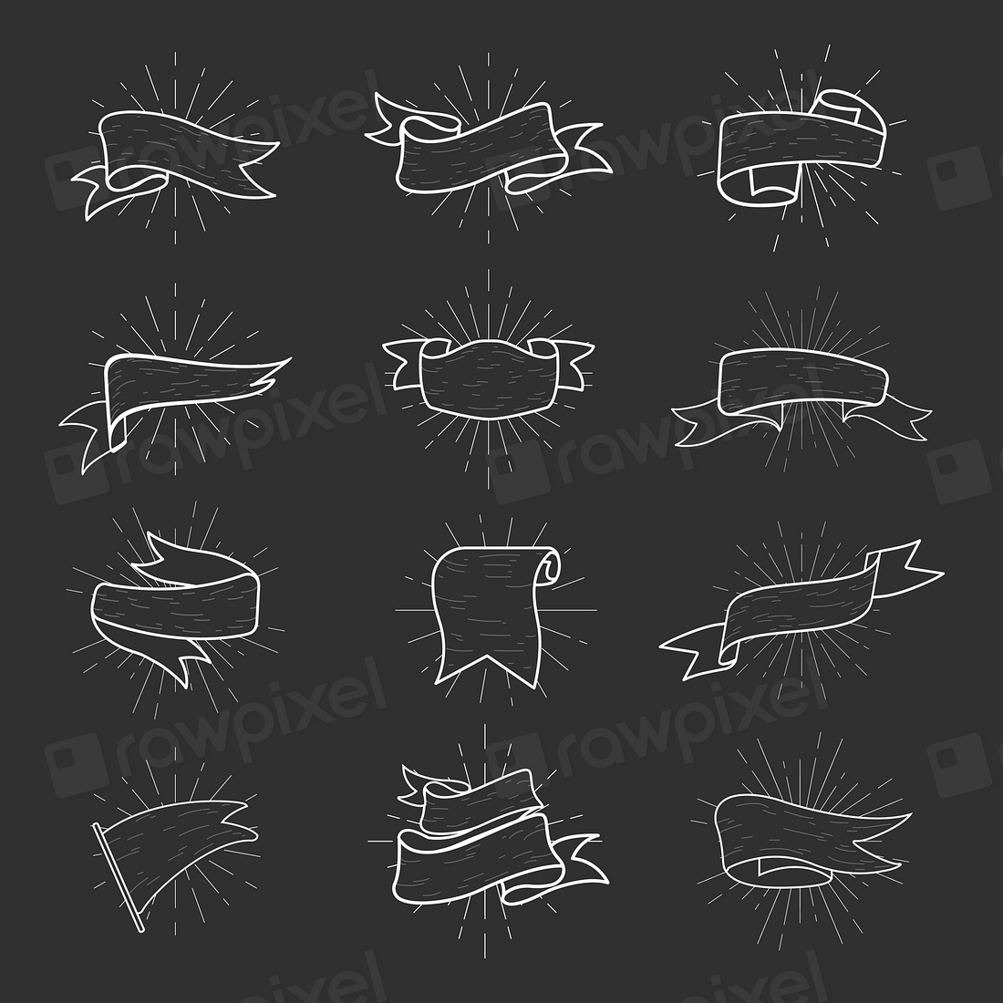 Label banner tags set vector | Premium Vector - rawpixel