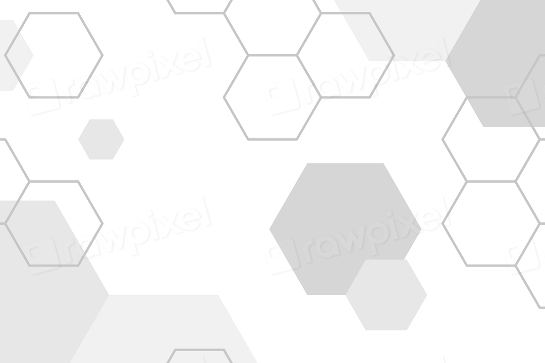 Gray hexagon geometric pattern background | Premium Vector - rawpixel
