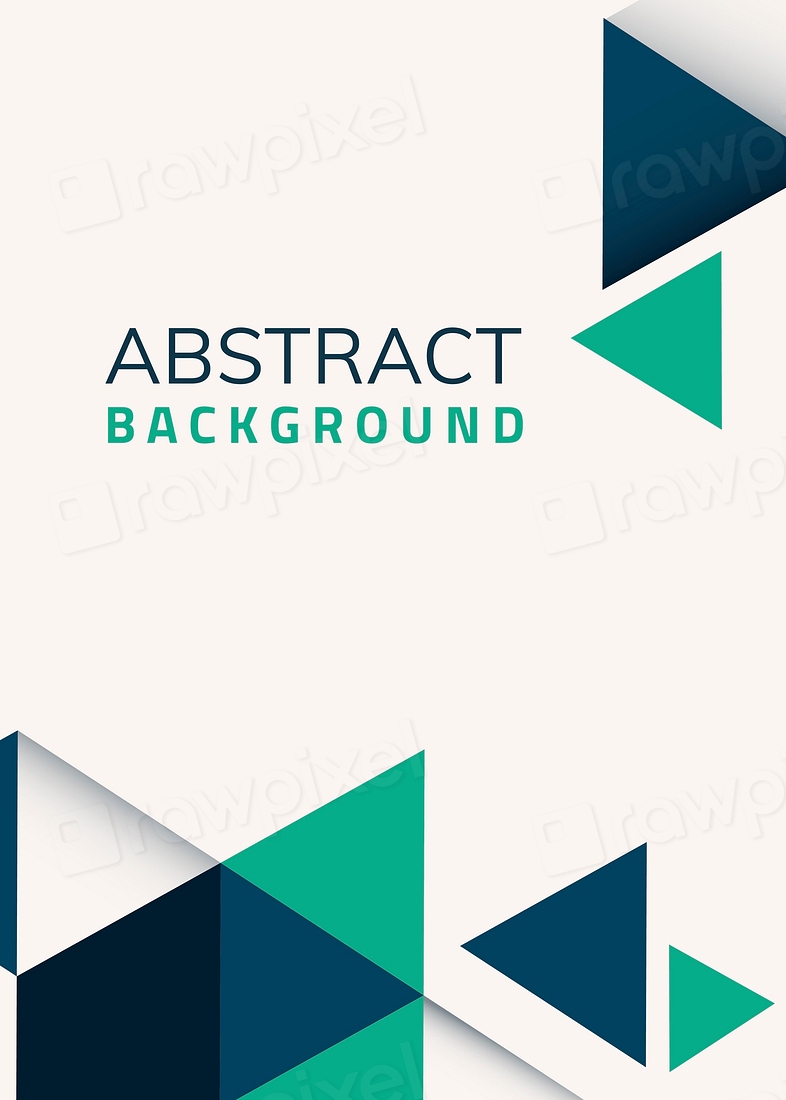 Abstract blue and green geometric | Premium Vector - rawpixel