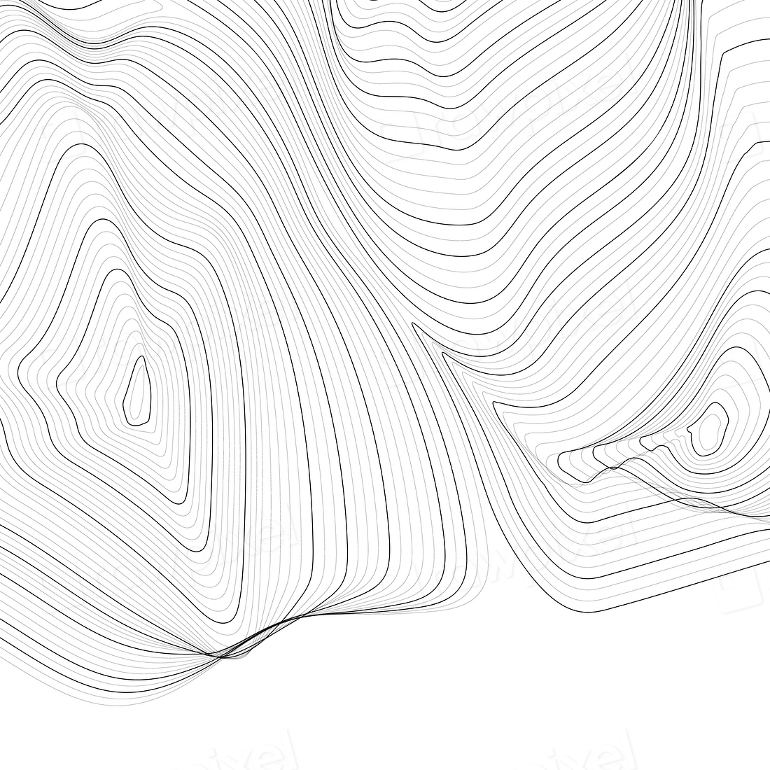 Black and white abstract map | Premium Vector - rawpixel