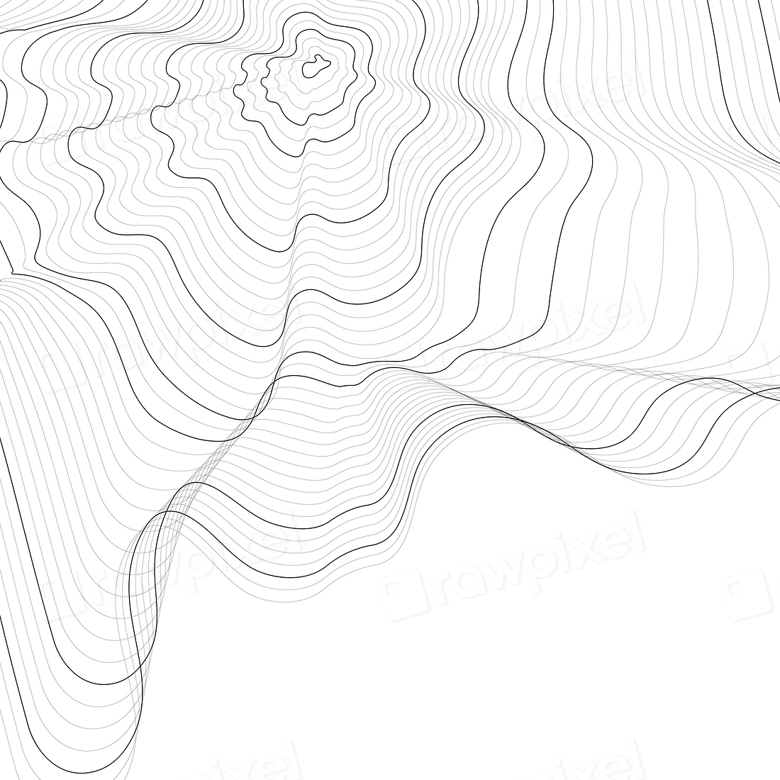 Black and white abstract map | Premium Vector - rawpixel