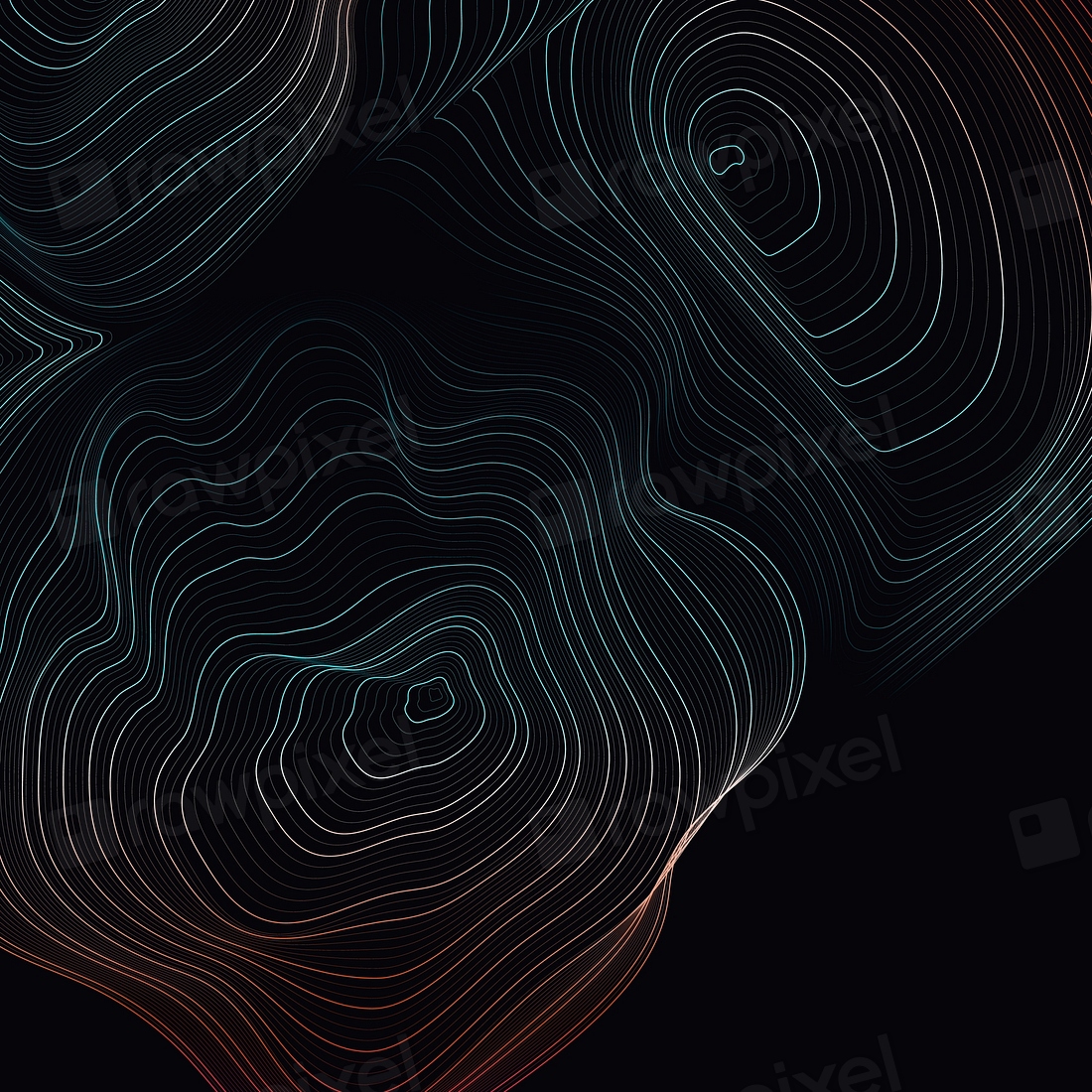 Blue and red abstract map | Premium Vector - rawpixel