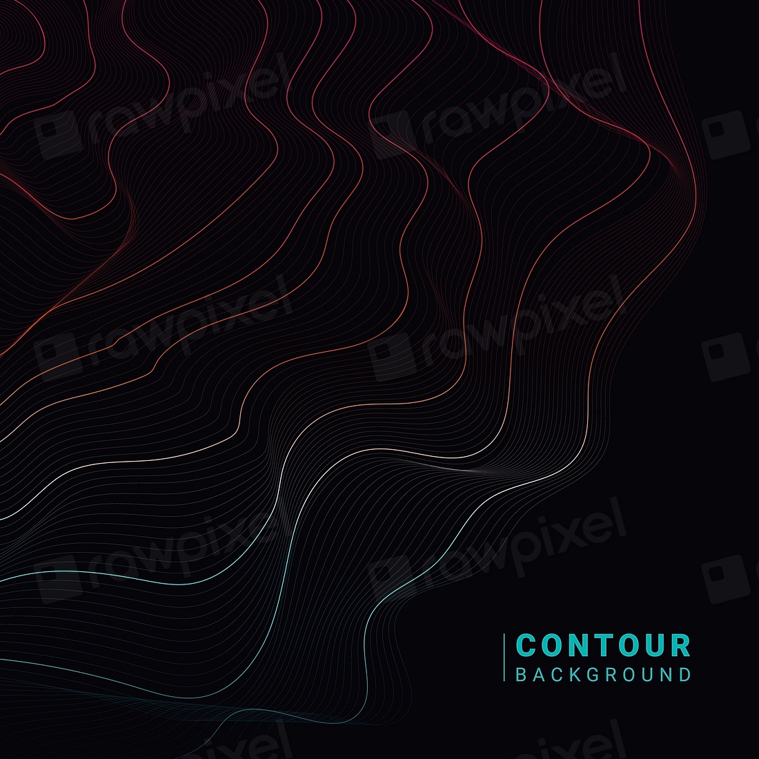 Blue and red abstract map | Free Vector - rawpixel