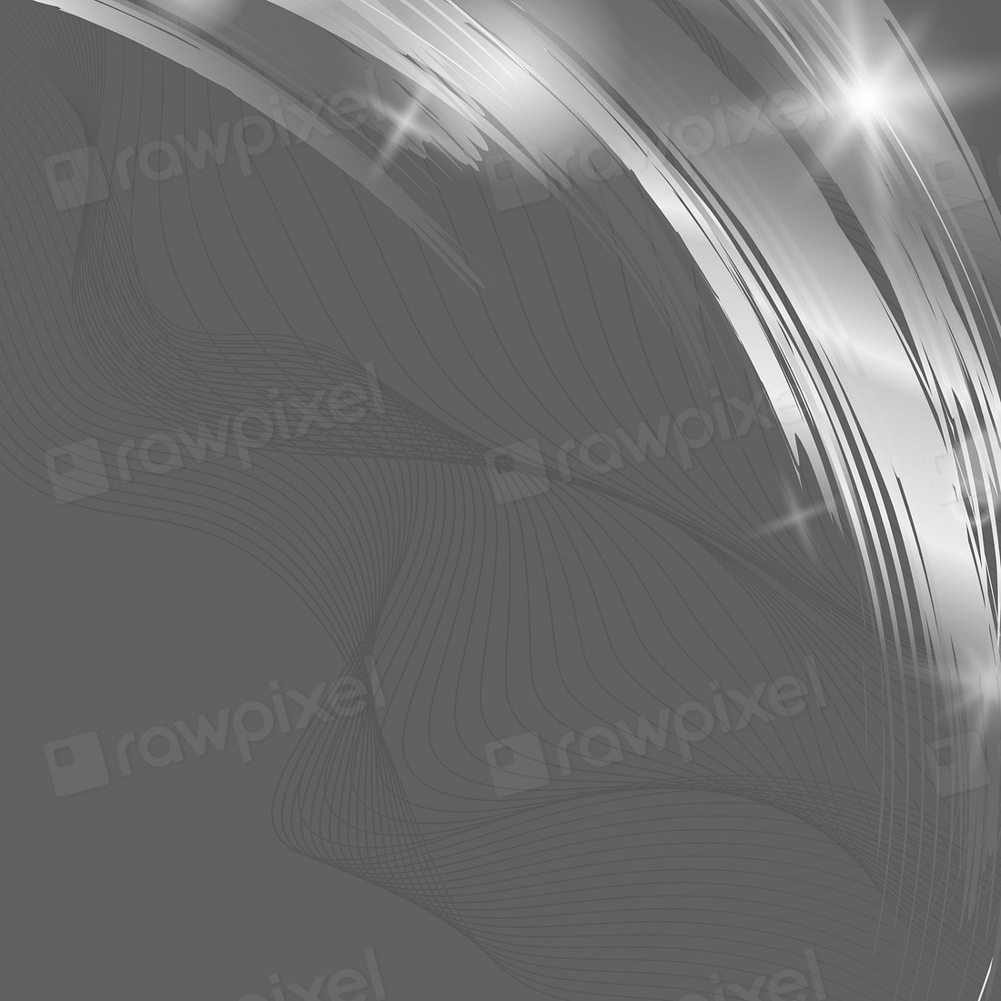 Silver wave abstract background vector | Premium Vector - rawpixel
