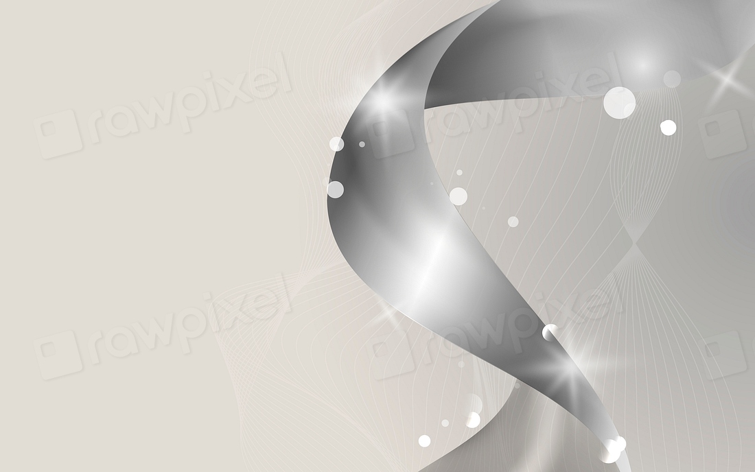 Silver wave abstract background vector | Premium Vector - rawpixel