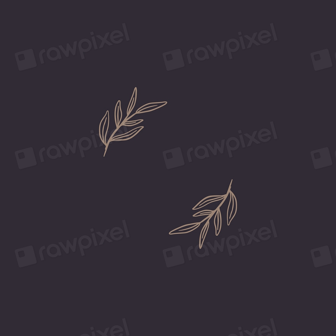 Leaf framed border element vector | Premium Vector - rawpixel