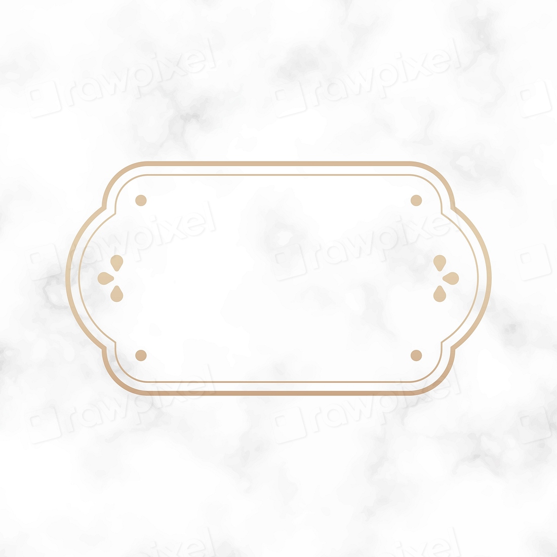 Golden vintage label design vector | Premium Vector - rawpixel