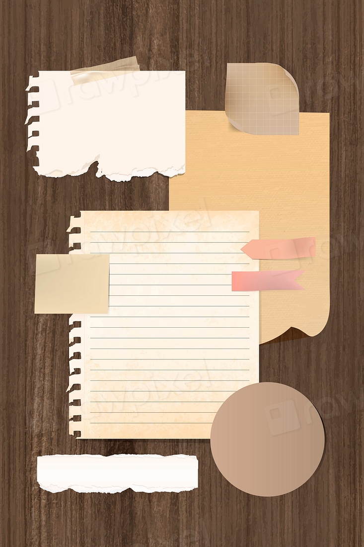 Blank vintage note paper template | Premium Vector - rawpixel