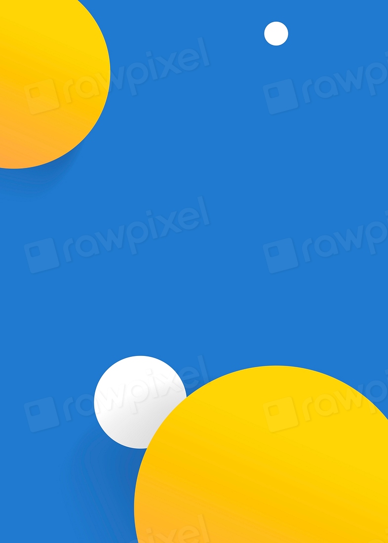 Round yellow and blue abstract | Premium Vector - rawpixel