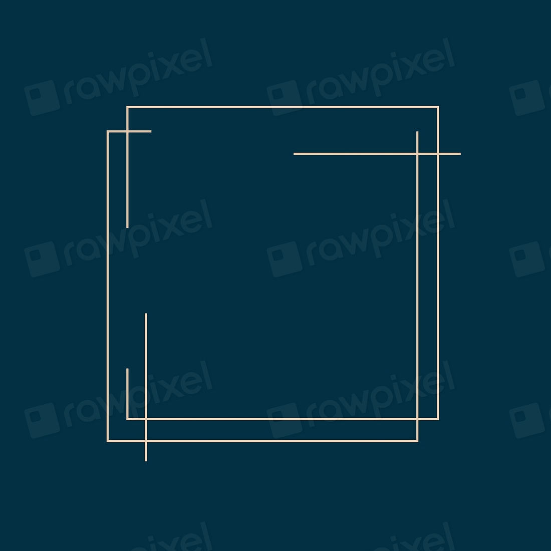 Square badge blue background vector | Premium Vector - rawpixel