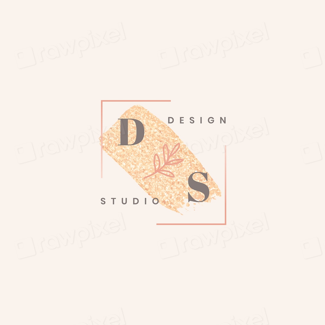 Design studio minimal logo vector | Free Vector - rawpixel